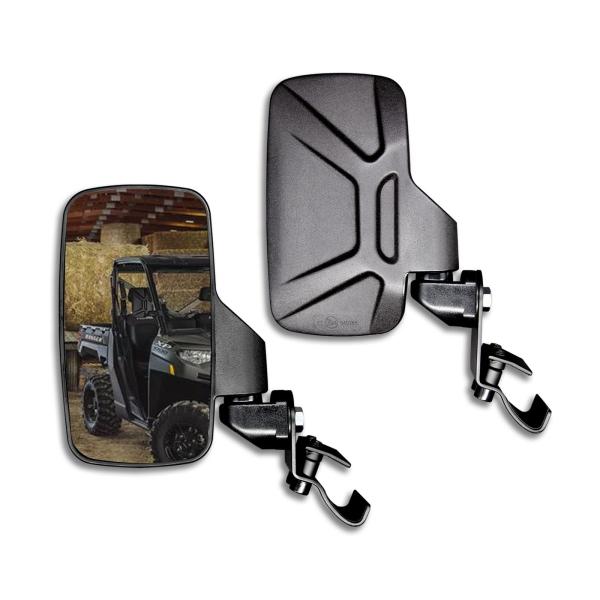 商品名: Ranger サイドミラー 2023年 UTV サイドミラー 右の固定具の長さを改良 視線を遮らない Polaris Ranger General対応 Can-Am Defender Ranger Side Mirror, 202...