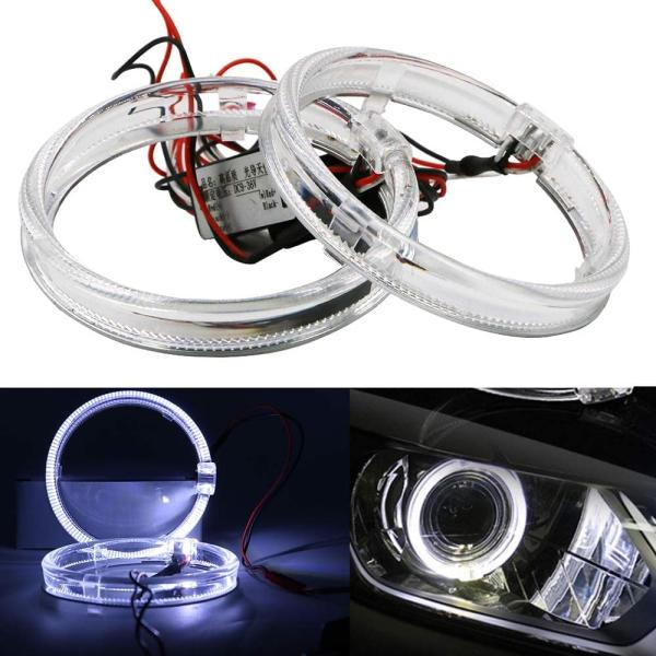 商品名:  YSY 2Pcs Car Angel Eyes 125MM Round Guide Light LED Angel eyes Auto Halo Rings DRL For Car Headlights Motorcycle L...