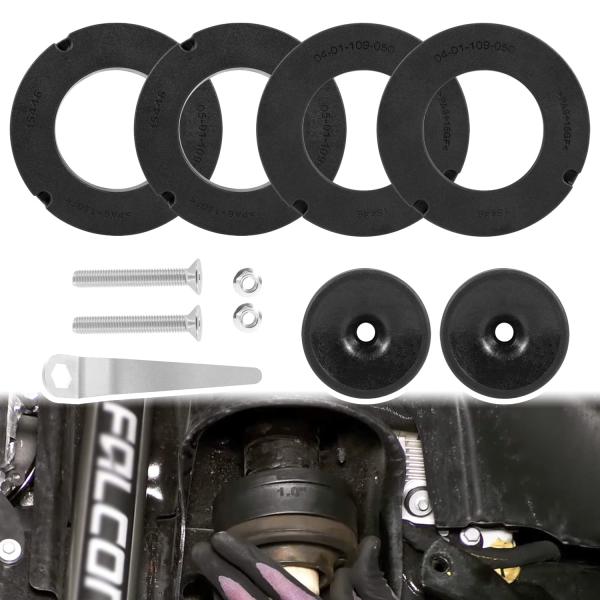 商品名: 1155300 JT: 1.5インチ 高性能スペーサー レベリングキット Jeep JT グラディエーター用 ショックアブソーバーなし 1155300 JT: 1.5” High Performance Spacer Leveli...