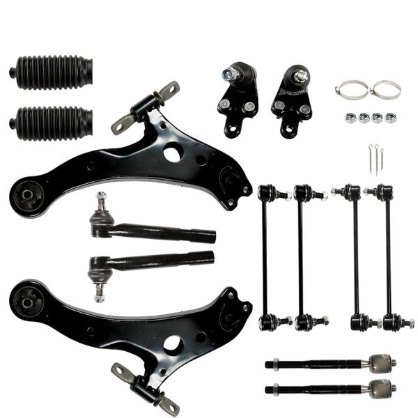 商品名:  labwork 14Pc Front Suspension Kit Control Arms Replacement for Toyota Camry 2007-2011ブランド: labwork高さ: 47.498cm横幅: ...