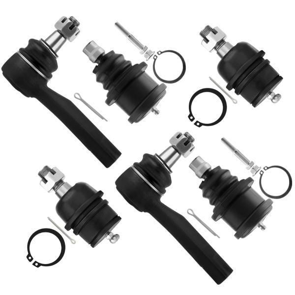 商品名:  SOSOPART 6pc Set Front Suspension Kit Outer Tie Rod End Lower Ball Joint Upper Ball Joint Replacement For Ford Exp...