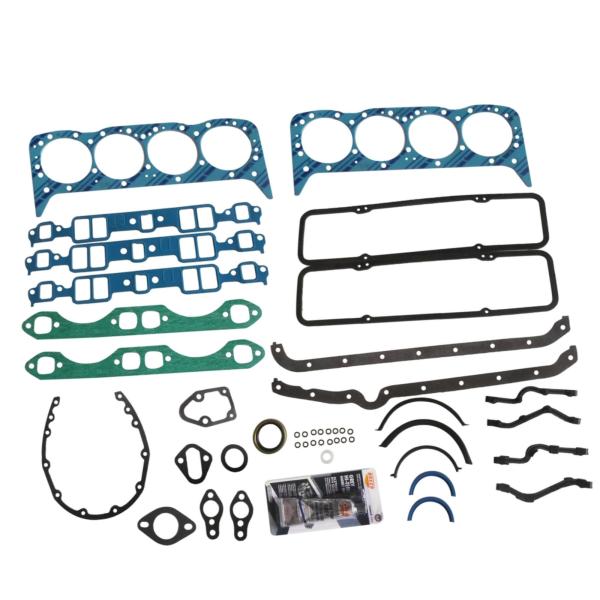 商品名: Unaykolb エンジンガスケット シールシリコン付き 1955-1980 スモールブロック シボレー 350 327 307 302 283 V8用 Unaykolb Engine Gasket w/Seal Silicone...