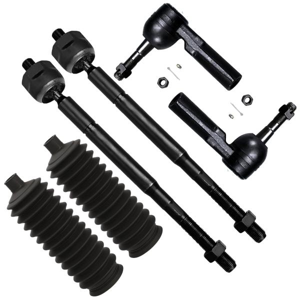 商品名: SCITOO サスペンションキット トヨタタコマ フロントインナータイロッドエンド フロントアウタータイロッドエンド フロントステアリングラックブーツ 6点セット SCITOO 6-PC SET Suspension Kit Fo...