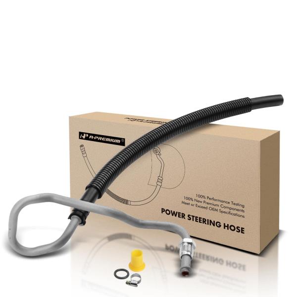 商品名: A-Premium パワーステアリングリターンホースラインアセンブリ シボレー シルバラード 1500 2500 Tahoe GMC Sierra 1500 2500 Yukon From Gearに対応 A-Premium Po...