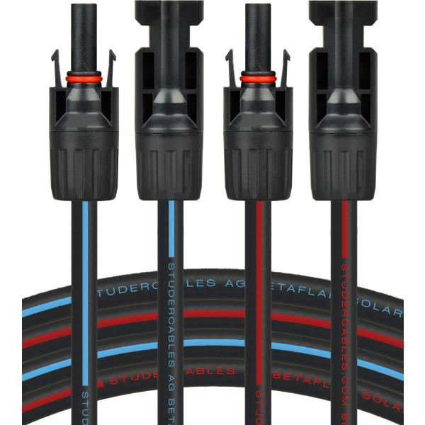 商品名:  2 x 20 Feet 12 AWG Solar Cable, Solar Extension Cable, 10/20/30 Feet, 10/12 AWG, Solar Panel Cable with Female and...