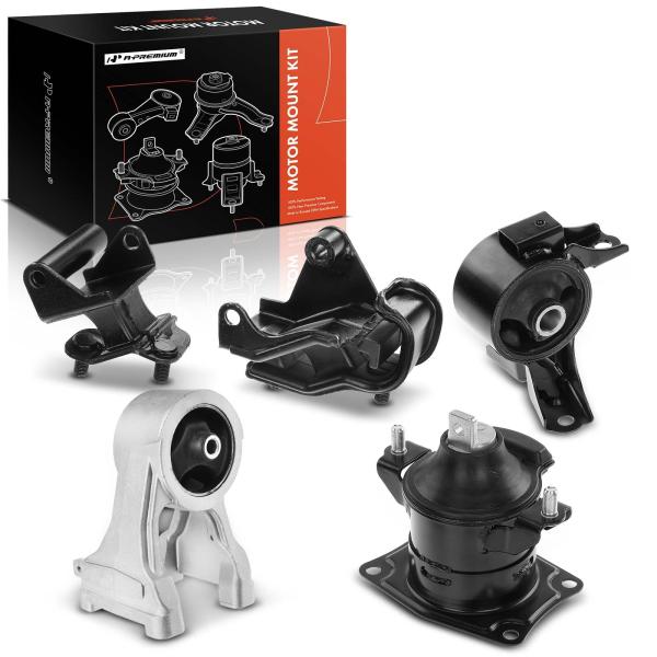 商品名: A-Premium エンジンモーターとトランスミッションマウントキット ホンダ オデッセイ 2008 2009 2010 V6 3.5Lに対応 自動トランジション 5PCセット 交換用 # 50820-TK8-A61 50810-...