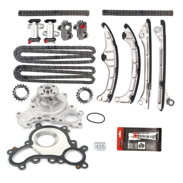 商品名:  MPLUS Timing Chain Kit &amp; Water Pump Fits 2010 2011 2012 2013 for Lexus GX460 4.6L 4608CC V8 DOHC, 2010 2011 20...