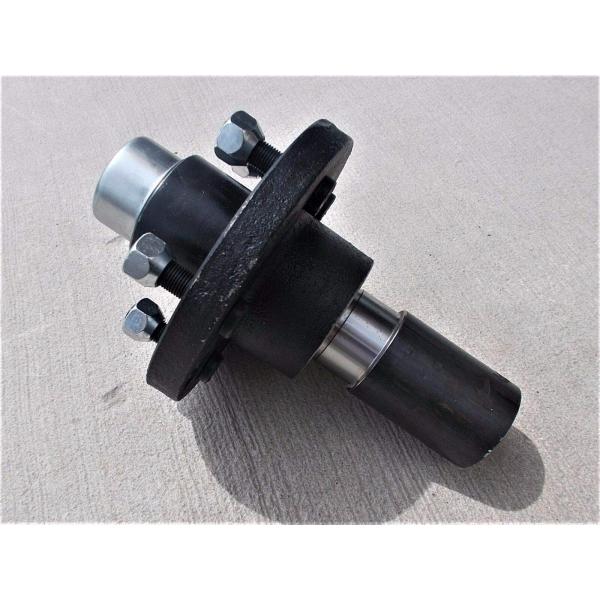 商品名: 5 x 4.5 交換用アイドラーハブスピンドルキット スタブエンドユニット トレーラー車軸 3500# #84 Replacement for 5 x 4.5 Replacement Idler Hub Spindle Kit S...