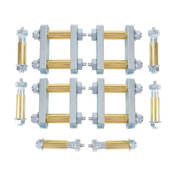 商品名: RADHLBNIU 高耐久シャックル アップグレードキット CRE3000 ストックとEquaflex 2.25インチシャックル タンデム車軸トラック/トレーラー交換用# UO12-016 RADHLBNIU Heavy Duty...