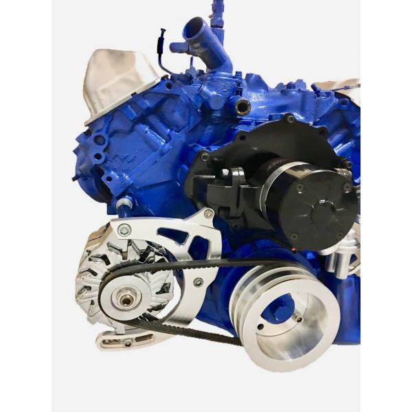 商品名:  Chap Performance compatible with 429 460 Ford Alternator Bracket GM 1 wire ALT &amp; Electric Water Pump BBF EWP 2...