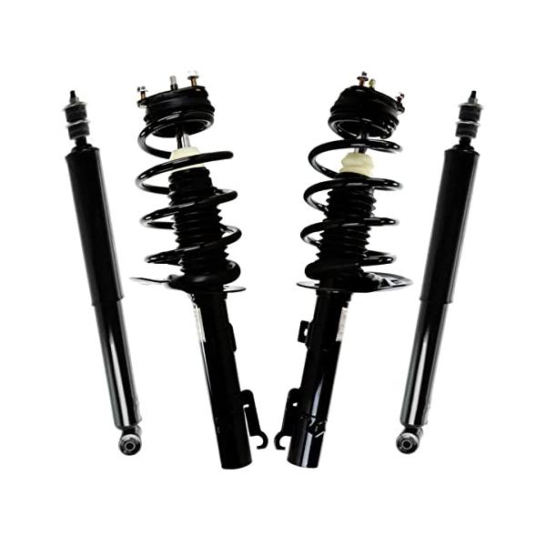 商品名:  AutoShack Front Complete Strut &amp; Coil Spring Assembly with Rear Shock Absorbers Set for 2008-2011 Ford Focus 2...