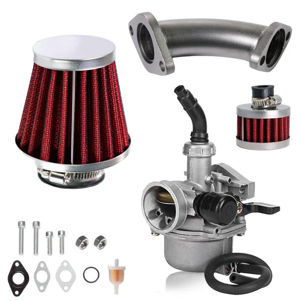 商品名: JMCHstore 98cc ステージ2キット(赤) JMCHstore Stage 2 Performance Mainfold Kit for Predator 79cc 3HP Engine, Coleman CT100U ...