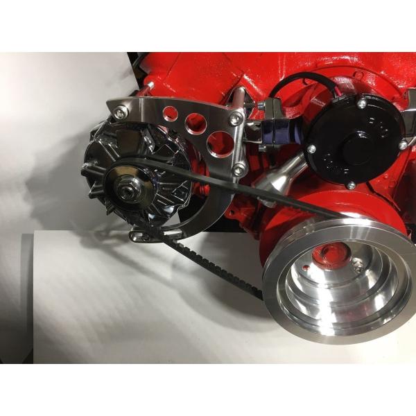 商品名:  Chap Performance Big Block Chevy Alternator Bracket Electric Water Pump BBC EWP LWP 396 427 454 2ブランド: Chap Perfor...