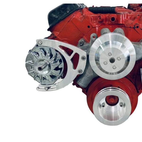 商品名:  Chap Performance Big Block Chevy Alternator Bracket New Mid Mount BBC LWP 396 427 454 1/2" Thickブランド: Chap Perform...