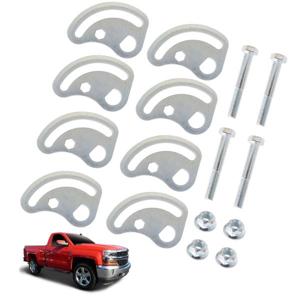 商品名: SEBLAFF フロントアッパーコントロールアームアライメントキャンバーボルトキット LHドライバーまたはRHパッセンジャー交換用 Silverado/Sierra 1500 2500用 SEBLAFF Front Upper C...