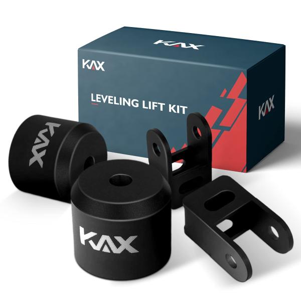 商品名:  KAX 2.5" Front Leveling Lift Kit for 2005-2020 F250 F350 4WD, 2.5 inches Struct Spacers with Shock Extenders Fit f...