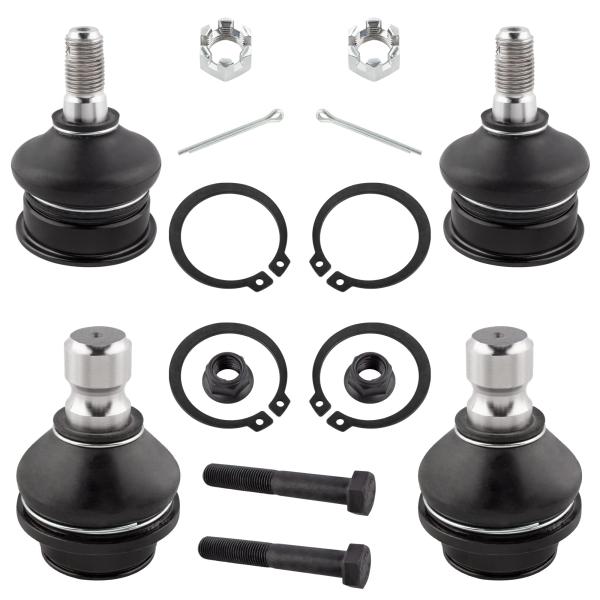 商品名:  BOXI 4pcs Front Upper &amp; Lower Ball Joints Fit for Nissan Frontier 2005-2019 / for Nissan Pathfinder 2005-2012 ...