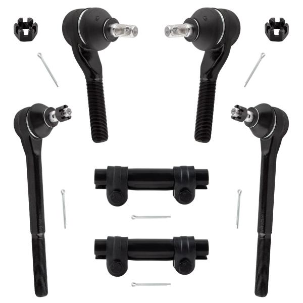 商品名:  BOXI 4WD 6pc Front Inner &amp; Outer Tie Rods + Adjusting Sleeves Fit for Chevrolet Blazer 1995-1998 | S10 1983-19...
