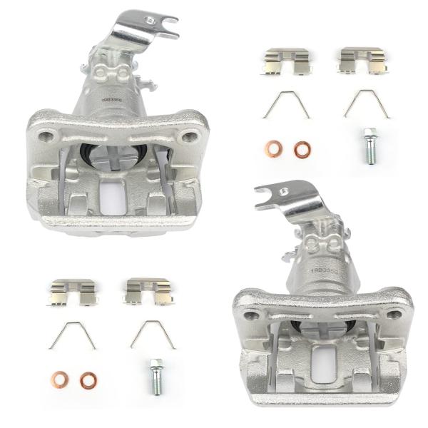 商品名: Autoround リアディスクブレーキキャリパーアセンブリ ブラケット付き ホンダ アコード 2008-2012 アキュラ TSX 2009-2014 運転席助手席側 交換用 # 19B3358 19B3359 Autoroun...