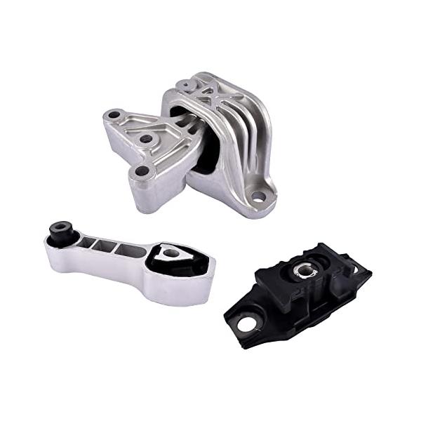 商品名: Flynsu エンジン モーター &amp; トランスミッション マウント キット 交換用 2012-2018 フィアット 500 パーツ# 9893、9895、9876、68073217AC、68073029AC、6807348...