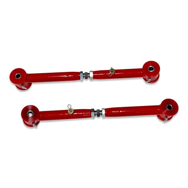 商品名: Spohn TB-604R 調節可能なチューブラーリアアッパーコントロールアーム ポリウレタンブッシング付き 2002-2009 GM Trailblazer、Envoy、SSR、Bravadaに適合 (レッド) Spohn TB...