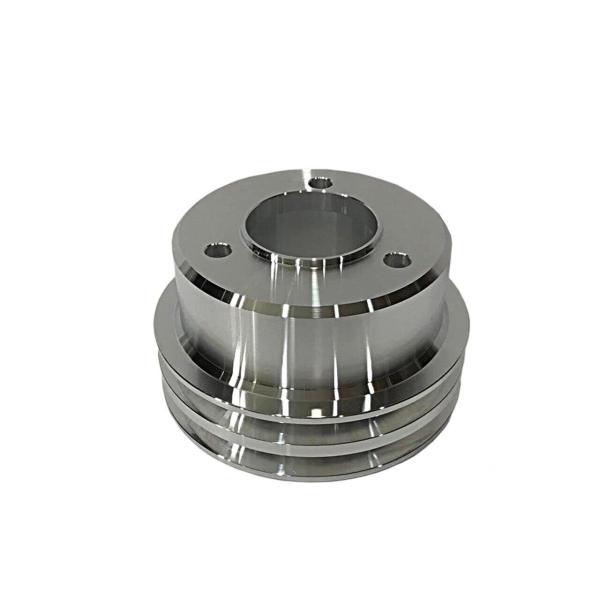 商品名:  New Big Block Chevy Crank Pulley V-Belt Double Groove 396 427 454 BBC LWPブランド: Chap Performance商品番号: BBC素材: Alumin...