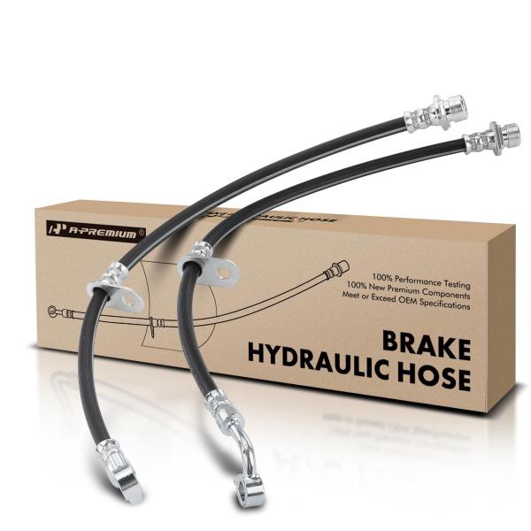 商品名:  A-Premium Front Driver and Passenger Brake Hydraulic Hose Compatible with Honda Models - CR-V 2007 2008 2009 2010 ...