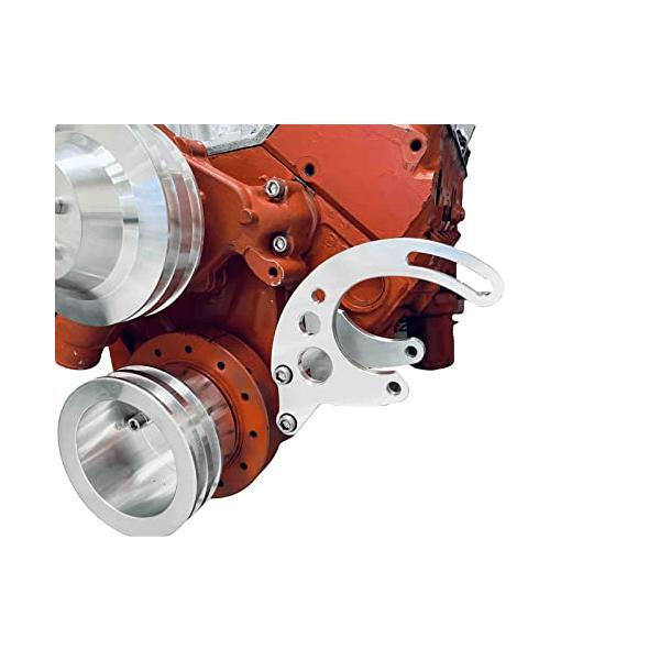 商品名:  Small Block Chevy Saginaw Power Steering bracket Fuelie PS LWP Camel Headブランド: Chap Performance商品番号: SBC素材: Alumin...