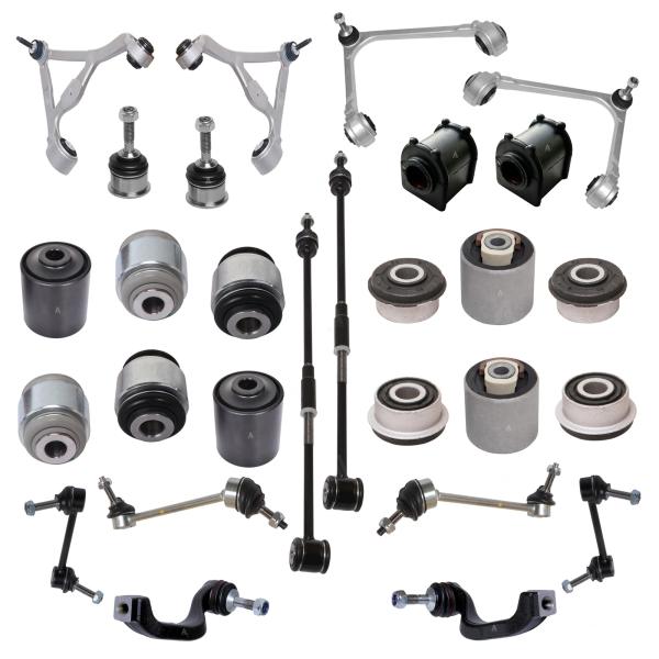 商品名:  AUTOACER - Complete Front &amp; Rear Suspension Kit 26 Pcs - Control Arms, Bushings, Ball Joints 14mm, Stabilizer ...