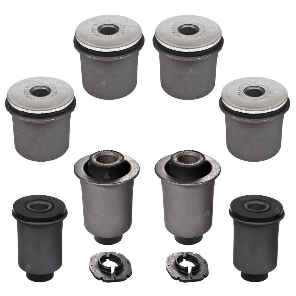 商品名:  AUTOACER - Complete Front Upper &amp; Lower Control Arm Bushing Kit 8 pcs for Left + Right for Cruiser, LX470 Year...