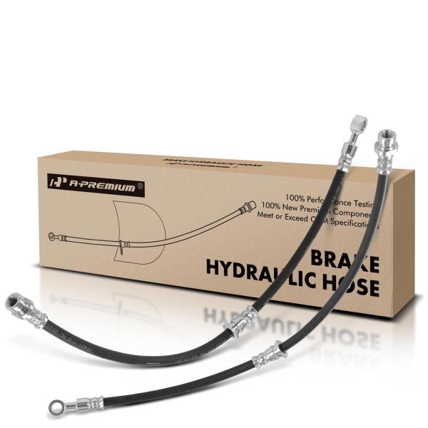 商品名:  A-Premium Front Driver and Passenger Brake Hydraulic Hoses Compatible with Select Mitsubishi Models - Eclipse 2006...