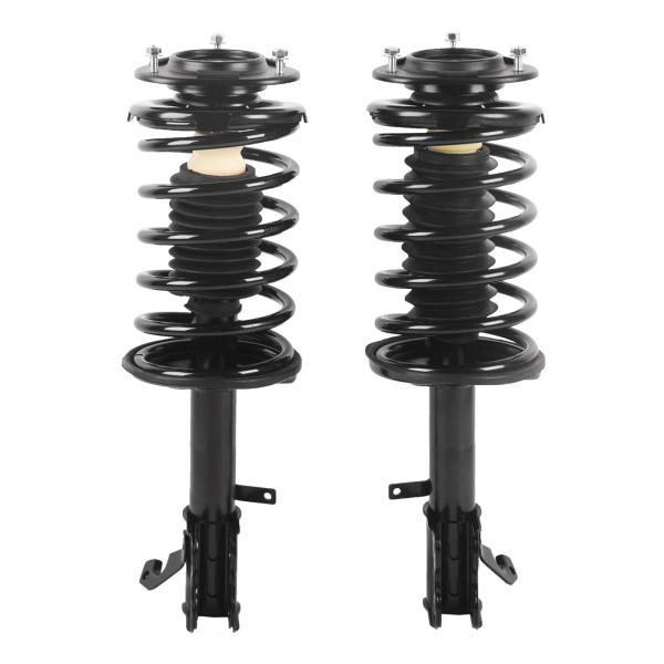 商品名: TOPAZ 271951 271952 ショックアブソーバー ペア フロント コンプリート ストラット スプリング アセンブリ 1998-2002 シボレー プリズム 1993-2002 トヨタ カローラ (2個セット) TOPA...