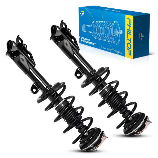 商品名:  PHILTOP Front Struts Civic 2013 2014 2015, Complete Struts and Shocks Absorber Assembly, Quick Suspension Loaded S...