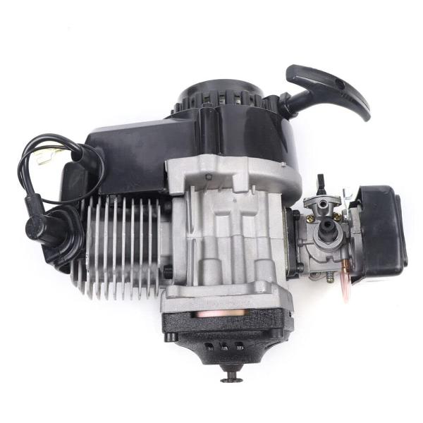 商品名: エンジンモーター 49CC 2ストローク レーシングコンプリートエンジンモーター プルスタート 電動バイク エンジンキット ポケットバイク ミニダートバイク ATVスクーター用 (49CC) Engine Motor 49CC 2...
