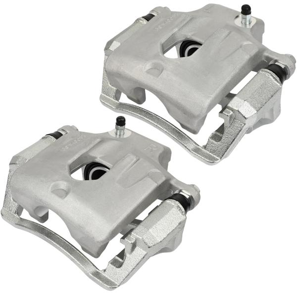 商品名: cciyu リア左+右ブレーキキャリパー ブラケット付き 18B4804 18B4805 ビュイック 2004-2007 シボレー 2002-2009 GMC 2002-2009 いすゞ 2003-2008用 (2個) cciyu...