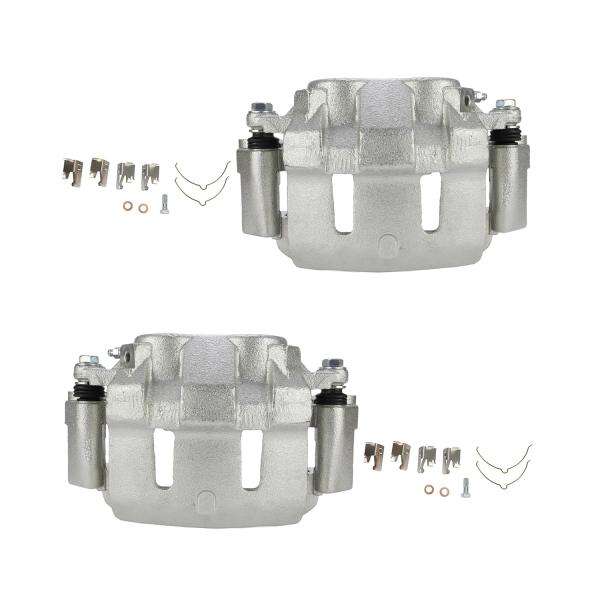 商品名:  cciyu Front Left + Right Brake Calipers With Bracket 18B4790 18B4791 For Ford 1999-2005 (2PCS)ブランド: cciyu商品サイズ: Fr...