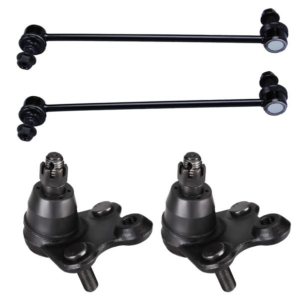 商品名:  HHCM 4pc Front Lower Ball Joints and Front Sway Bar Link Kit K500103 K750297 for Honda CR-V 2007-2016, Stabilizer ...
