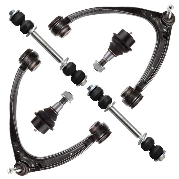 商品名: SCITOO 6ピース サスペンションキット エスカレード用アバランチ用 ESV EXT Sierra Silverado Suburban用 タホアッパーコントロールアームとボールジョイント ロワーボールジョイント スウェイバー...