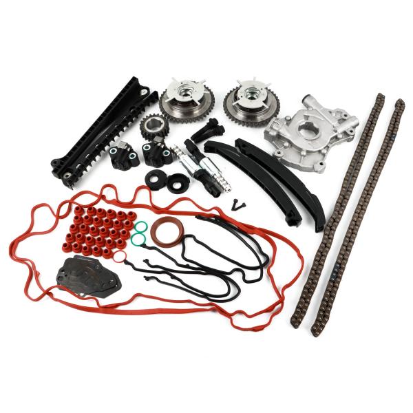 商品名: DAYSYORE 5.4L エンジンタイミングチェーンキット - カムフェイザー&amp;VVTバルブとウェットポンプ付き 2005-2008 フォード F150 F250 F350 5.4L V8 2005-2010 リンカーン...