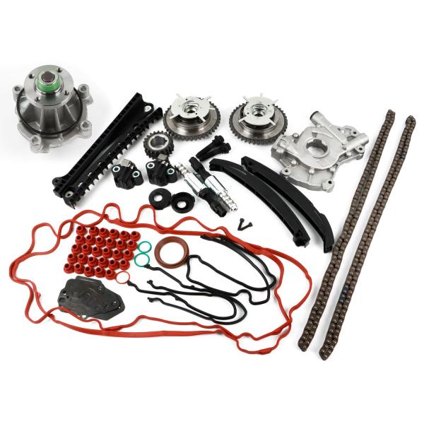 商品名: DAYSYORE 5.4L エンジンタイミングチェーンキット オイル&amp;ウォーターポンプフェーザーとVVTバルブ 2004-2008 フォード F150 F250 F350 5.4L V8 2005-2010 リンカーン ナ...
