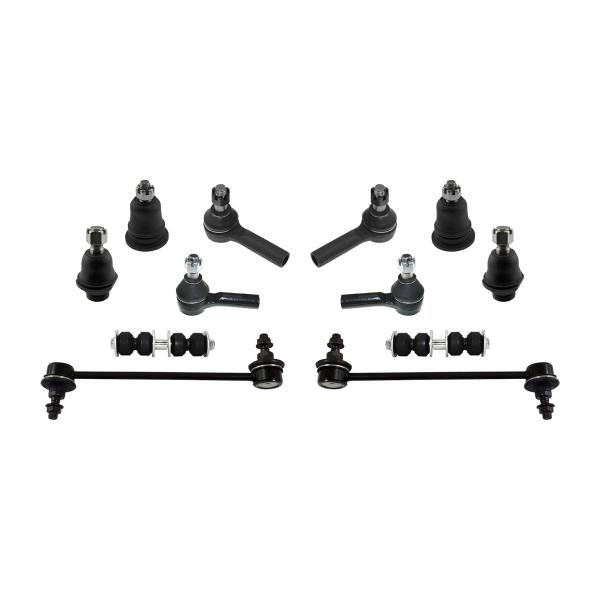 商品名:  PartsW - 12 Pc Front &amp; Rear Suspension Kit Stabilizer Sway Bar Links, Upper &amp; Lower Ball Joints, Outer &am...