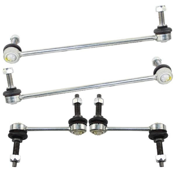 商品名:  Bison Performance 4pc Front Steel &amp; Rear Forged Steel Suspension Stabilizer Sway Bar Link Kit For Land Rover R...