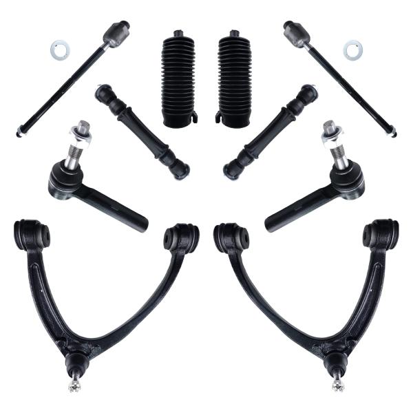 商品名:  HAWK BROTHER Suspension Front Upper Control Arms Kit Sway Bar Tie Rod End Link Bellows Replacement for 2007-2015 C...