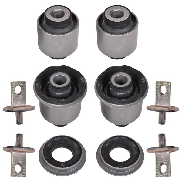 商品名:  AUTOACER - Complete Rear Axle Trailing Control Arm Bushing Kit 10 pcs for driver &amp; passenger side for Civic Ye...
