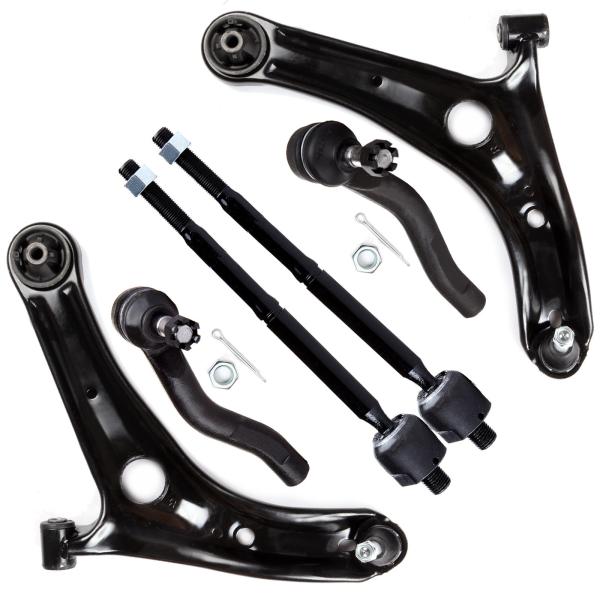 商品名:  SCITOO 6pcs Front Suspension Kit Lower Control Arm with Ball Joint fit 2000-2005 for Toyota Echo Inner Outer Tie R...