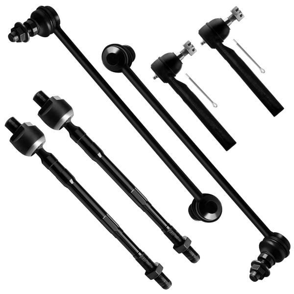 商品名:  SCITOO 6pcs Front Suspension Kit Inner Outer Tie Rod End fit 2005-2007 for Nissan Murano Sway Bar Linkブランド: SCITOO...