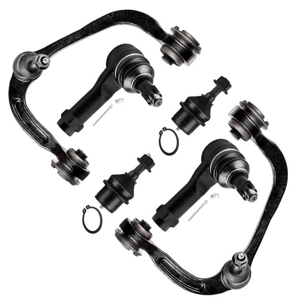 商品名:  SCITOO 6pcs Front Suspension Kit Upper Control Arm And Ball Joints Lower Ball Joints Outer Tie Rod Ends Fit For 20...