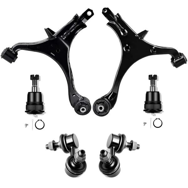 商品名:  SCITOO 6pcs Front Suspension Kit Lower Control Arm Ball Joints Sway Bar Links Fit For 2002-2006 For Honda CR-Vブランド...