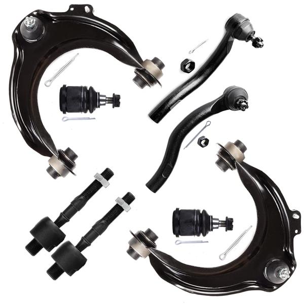 商品名:  SCITOO 8pcs Front Suspension Kit Upper Control Arm And Ball Joints Lower Ball Joints Inner Outer Tie Rod Ends Fit ...