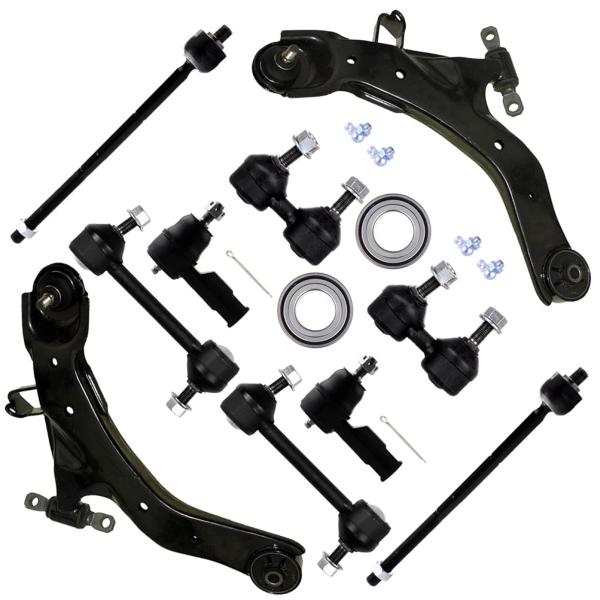 商品名:  SCITOO 12pcs Front Suspension Kit Lower Control Arm with Ball Joint fit 2001-2006 for Hyundai for Elantra Inner Ou...